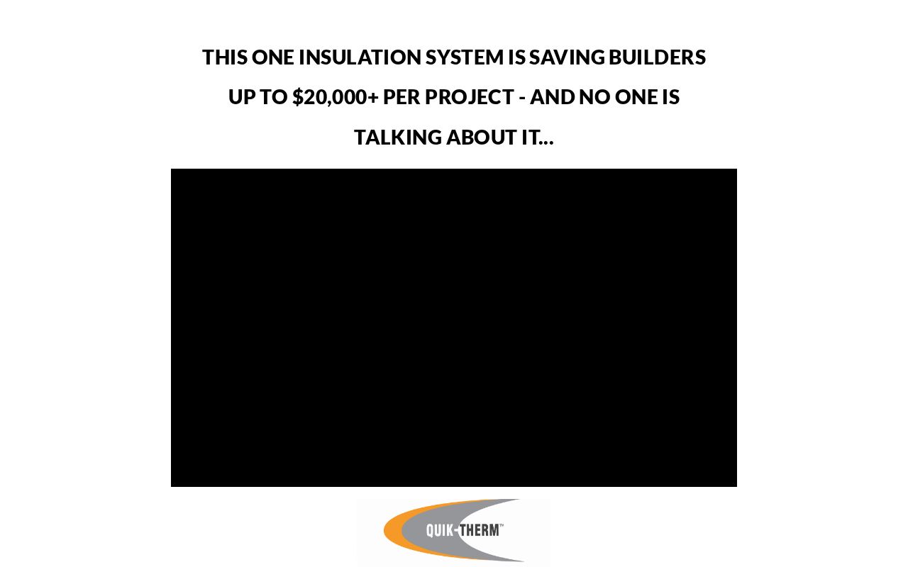 QT Insulation System That's Changing The Construction Industry